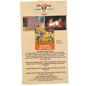 Disney | Other | Walt Disneys Cartoon Classics Vhs Tape Starring Chip N ...